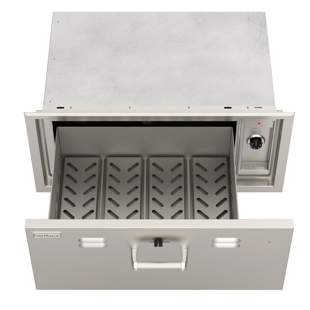 Flush-Mounted Electric Warming Drawer - Fire Magic Grills