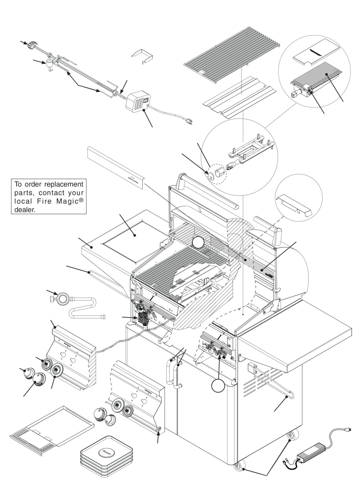 Parts List A430 Portable - Fire Magic Grills