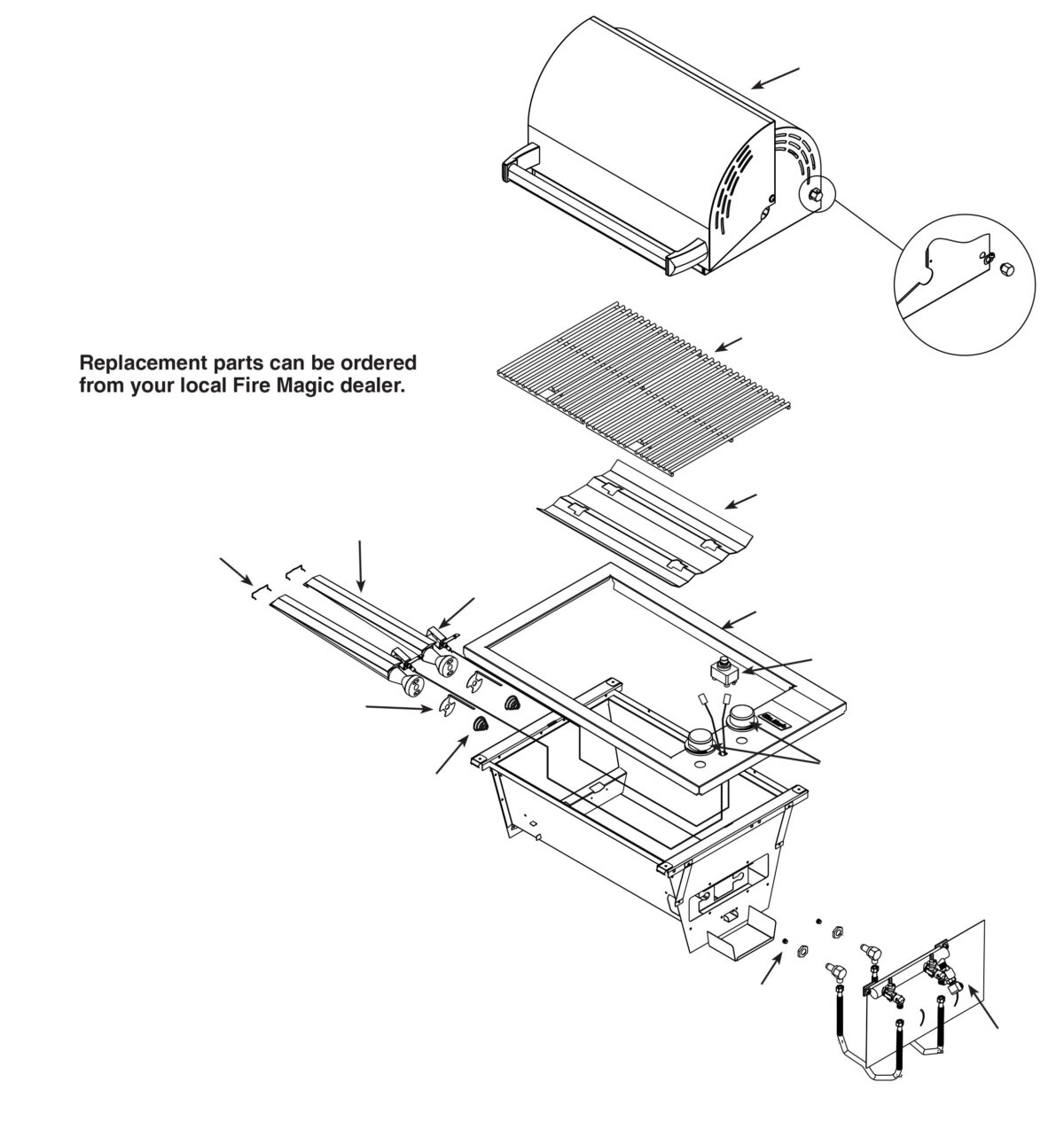 Parts List Deluxe Countertop - Fire Magic Grills
