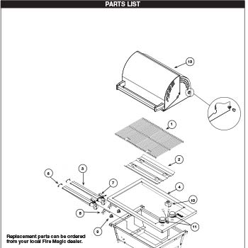 Parts Lists - Fire Magic Grills