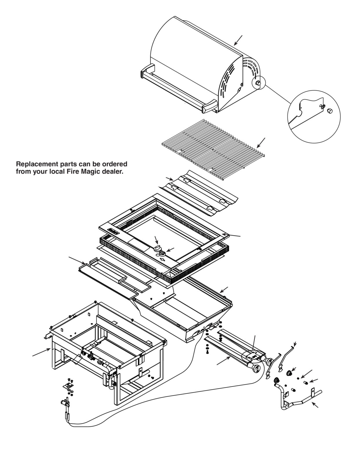 Parts List Deluxe Drop-In - Fire Magic Grills