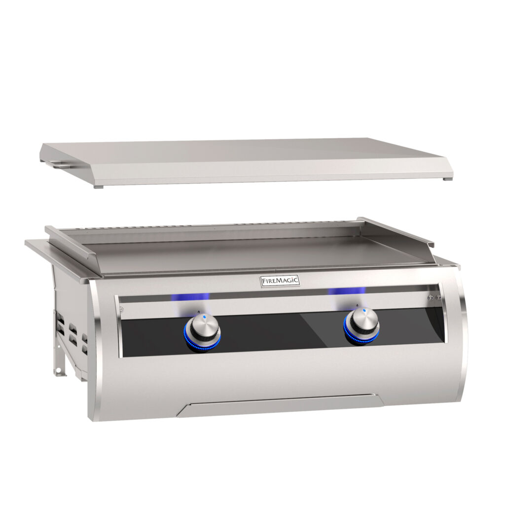 Built-In Griddle Black Glass - Fire Magic Grills